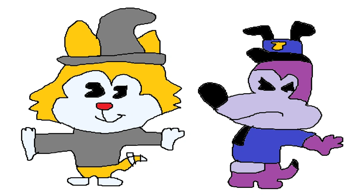 Rowdy and Peanut (Disney 1930s style) (art STUFF) | Fan art Fun Wiki | Fandom