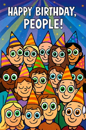 Happy Birthday, People! (Copilot AI stuff) | Fan art Fun Wiki | Fandom