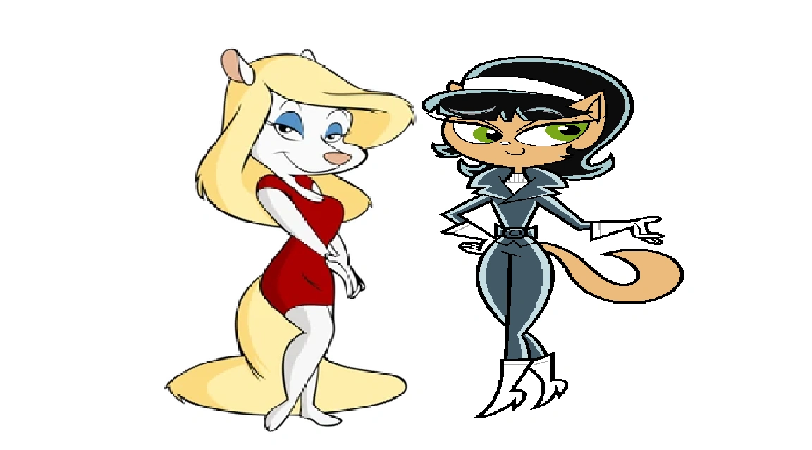 Minerva Mink and Kitty Katswell by MaxietheFox2005 (DeviantArt stuff) | Fan art Fun Wiki | Fandom