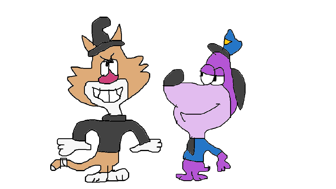 Rowdy and Peanut (Craig McCracken style) (art STUFF) | Fan art Fun Wiki | Fandom