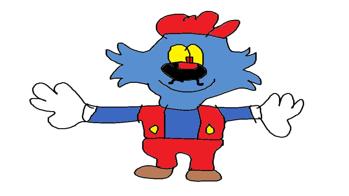 Lupo Alberto as Mario (Donkey Kong) (art STUFF) | Fan art Fun Wiki | Fandom