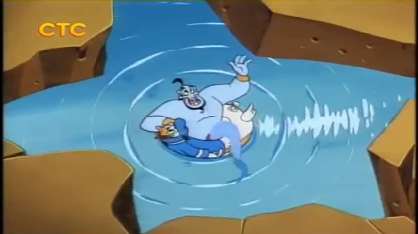 Donald Duck's cameo appearance (Aladdin: The Animated Series) by ...