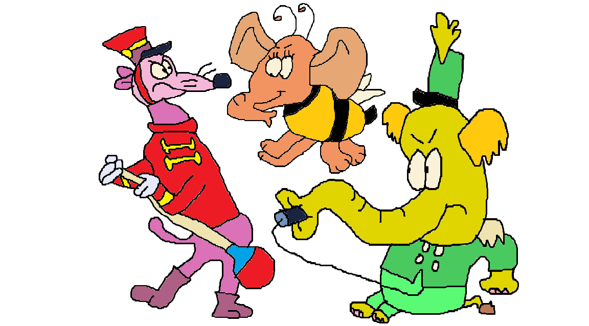 Heffalumps and woozles, spooky scary version by nicholasschnauferi ...