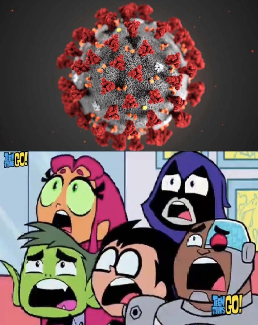 COVID-19 Scare Teen Titans by Daniysusamigos (DeviantArt stuff) | Fan ...