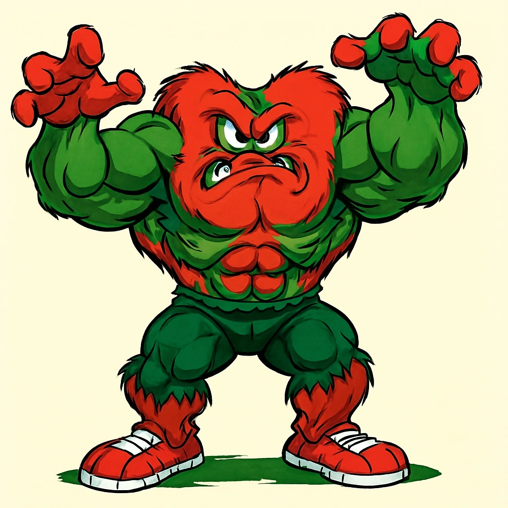 Hulk Gossamer (Looney Tunes) (Copilot AI stuff) | Fan art Fun Wiki | Fandom