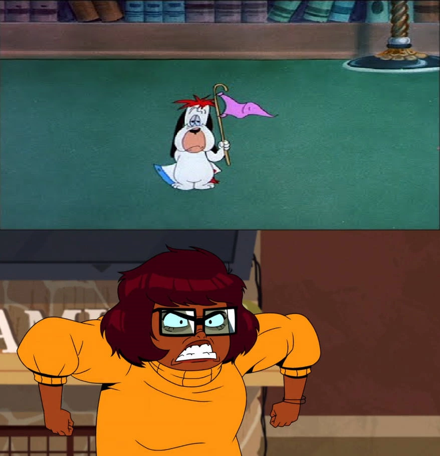 Droopy Dog VS 2023 Velma by MaxietheFox2005 (DeviantArt stuff) | Fan ...