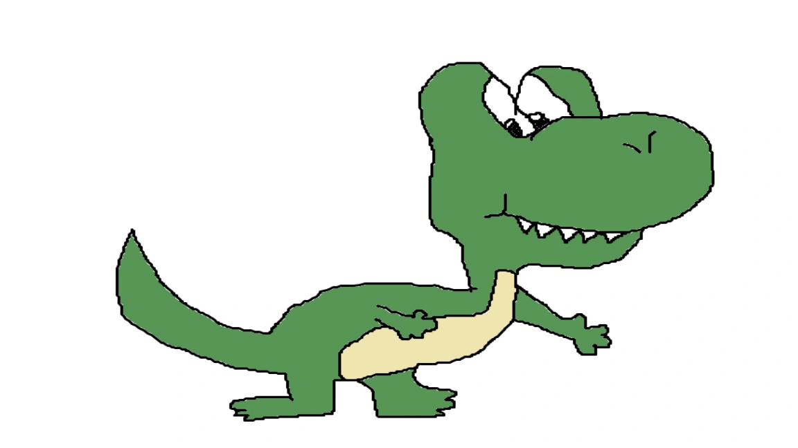 how to draw dinosaur from toy story