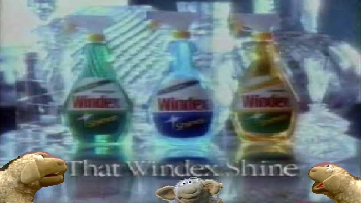 Windex commercial (1992, featuring the Muppet sheep) (YouTube stuff ...