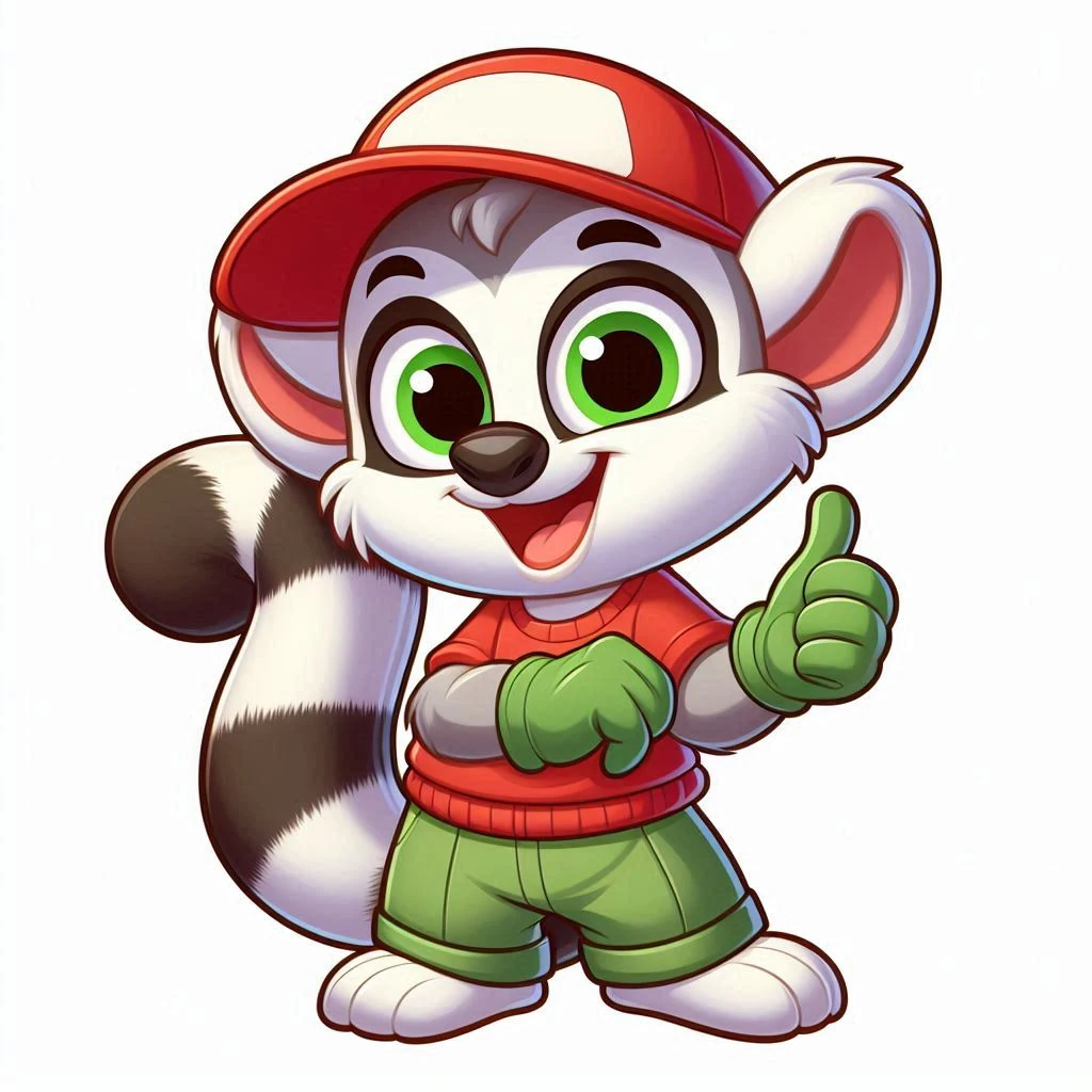 Lenny the Lemur - Cartoon character appearance (AI stuff) | Fan art Fun ...