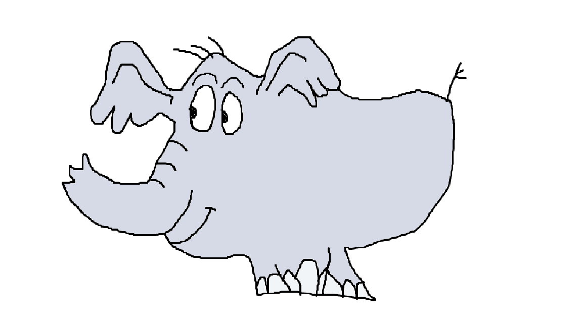 Horton the Elephant in style of Sidney the Elephant (art STUFF) | Fan ...