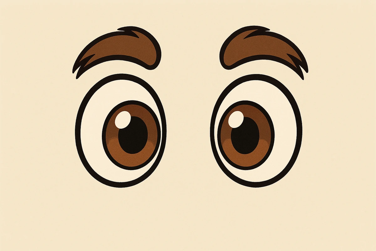 Cartoon vector stock - Dog eyes (Copilot AI stuff) | Fan art Fun Wiki | Fandom