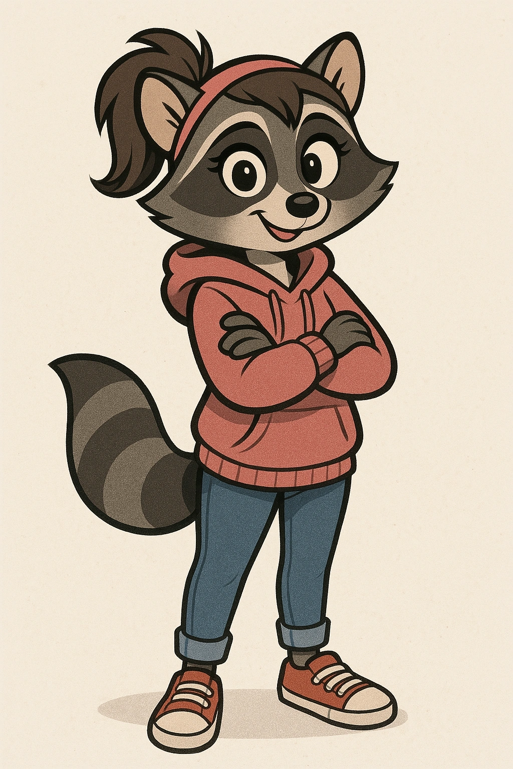 A raccoon teenager character (Copilot AI stuff) | Fan art Fun Wiki | Fandom