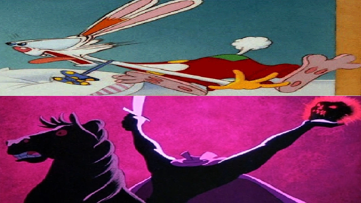 Roger Rabbit is scared of the Headless Horseman (DeviantArt stuff ...