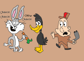 Quentin Tracy "RT" 1940 - Modern UPA styled Wabbit Season (Twitter ...