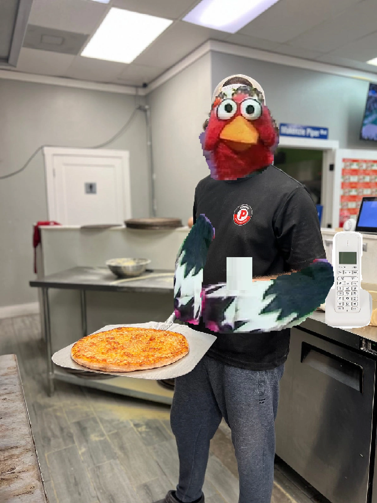 Harold, the Pizza Cabin manager on the other hand, picks up the other ...