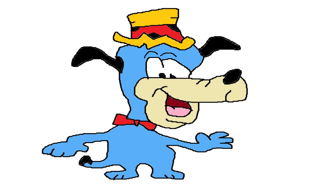 Huckleberry Hound in style of Goofy (art STUFF) | Fan art Fun Wiki | Fandom
