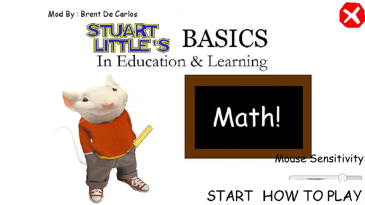 Stuart Little's Basics In Education & Learning - Baldi's Basic Mod by ...