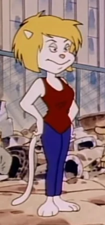 Flo (Heathcliff), Fiona Fox and Rhubella Rat (Tiny Toons) are mean ...