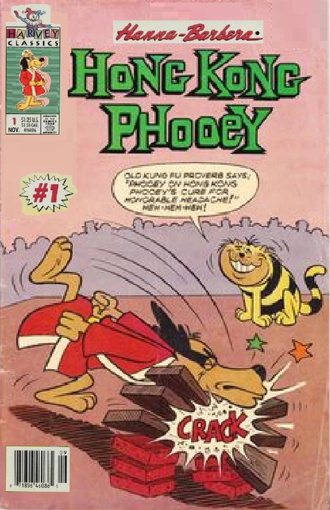 Harvey Classics - Hong Kong Phooey (November 1, 1992) (comic book) | Fan art Fun Wiki | Fandom