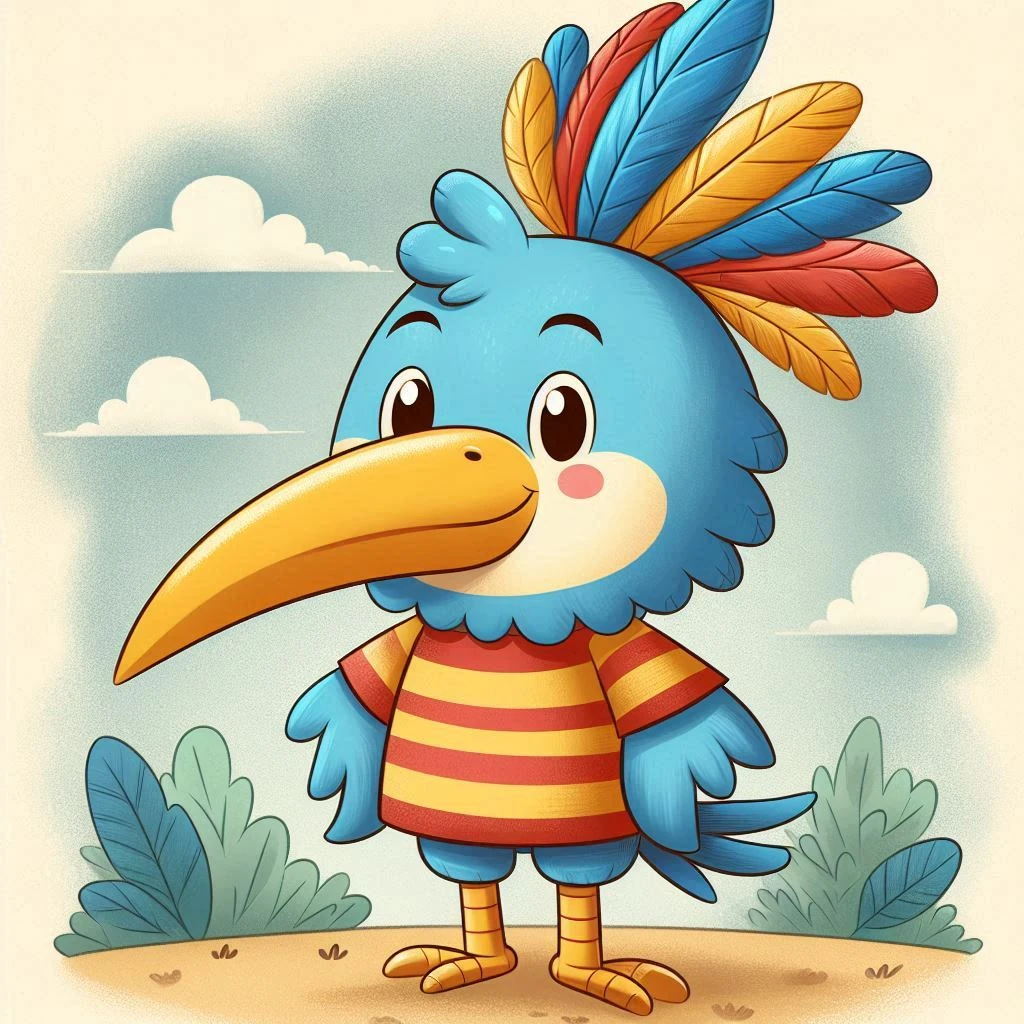Mel Bird Dressed as Tyrone from The Backyardigans (AI Stuff) | Fan art ...