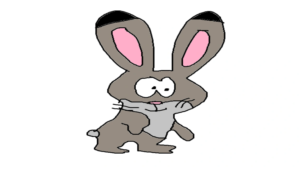 Peyo-styled Jackrabbit (art STUFF) | Fan art Fun Wiki | Fandom
