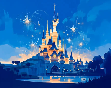 Disney Castle (Walt Disney Pictures) vectors by timmybrisbyfan1925 ...