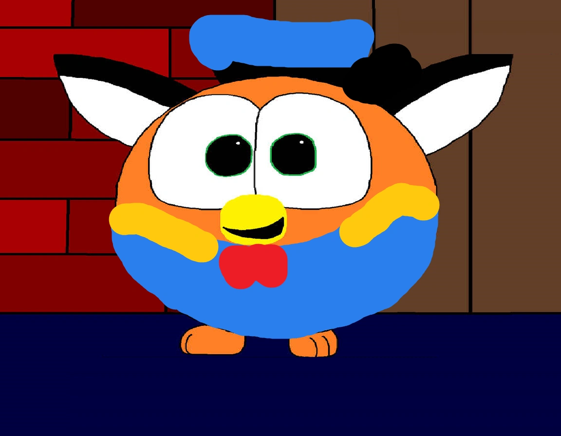 Nah-Bah From Furby Mix Dressed as Donald Duck | Fan art Fun Wiki | Fandom
