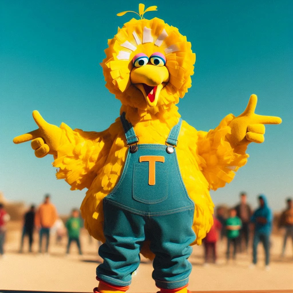 Big Bird (Quebec) | Fan art Fun Wiki | Fandom