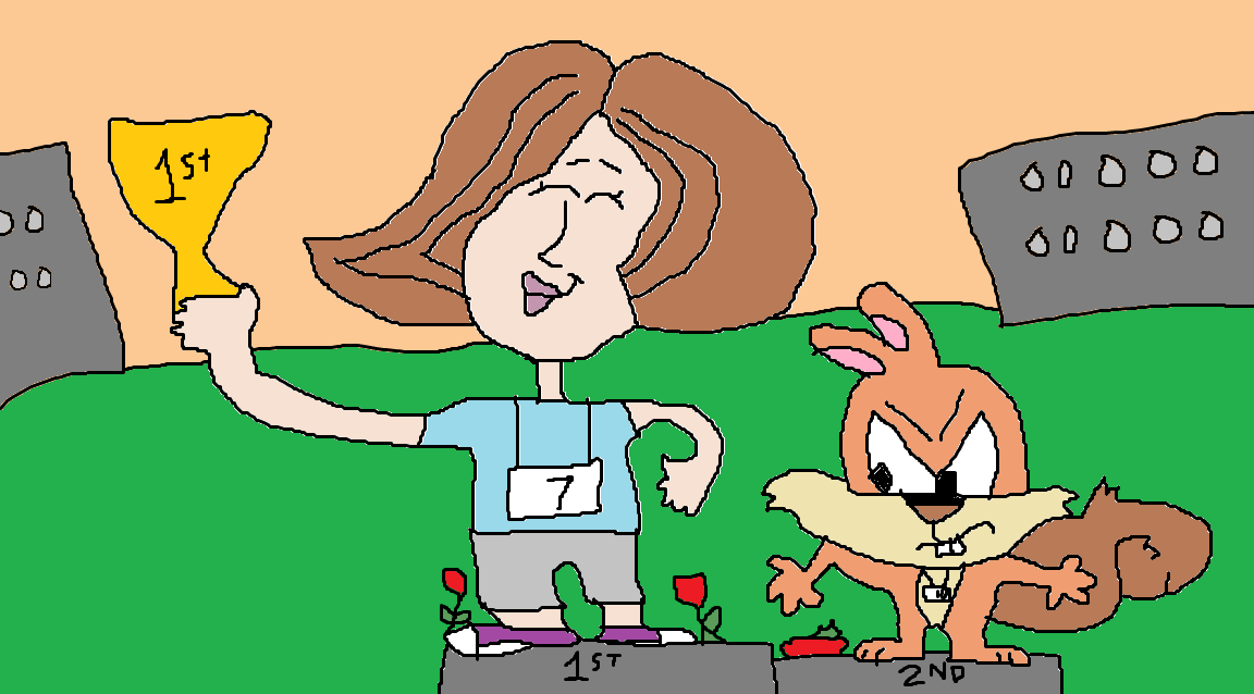 ToonoNuttoHolic88 - NutsyNutshellStudio Woman winner vs squirrel loser ...