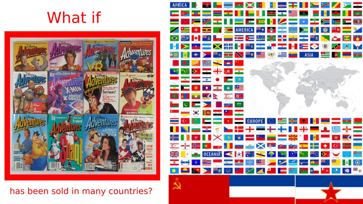 Sold in Many Countries: Disney Adventures Magazines by ...