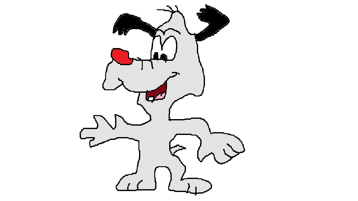 Dimwit Dog (Terrytoons) in style of Goofy (art STUFF) | Fan art Fun ...