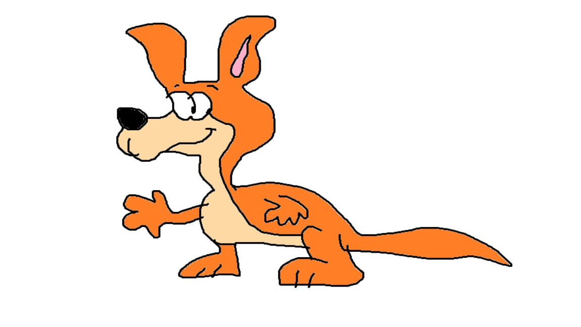 Kangaroo in Peyo Style (DeviantArt stuff) | Fan art Fun Wiki | Fandom