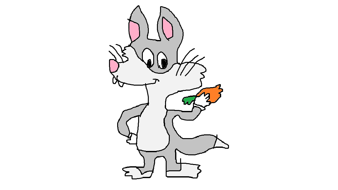 Bugs Bunny but Woozle by MaxietheFox2005 (DeviantArt stuff) | Fan art ...