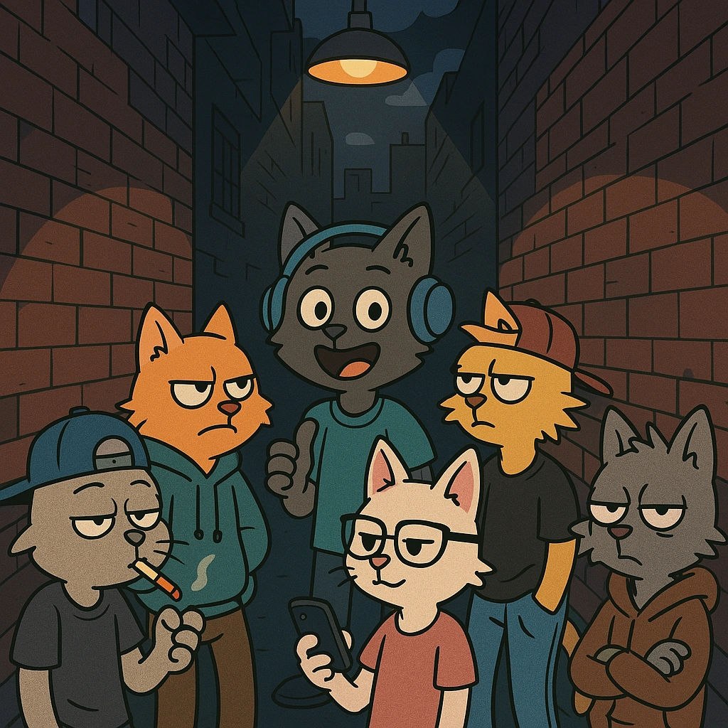 Cat teenager school (Copilot AI stuff) | Fan art Fun Wiki | Fandom