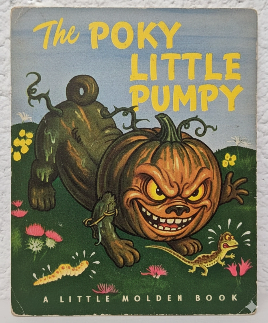 THE POKY LITTLE PUMPY (A parody Little Golden Book of THE POKY LITTLE ...