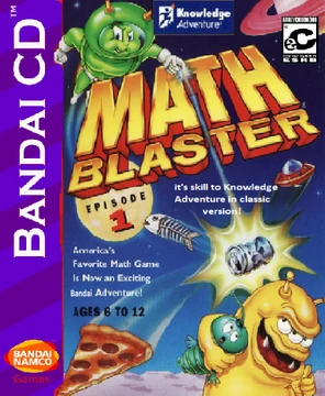Math Blaster Episode 1 (CD) by ArtChanXV (DeviantArt stuff) | Fan art ...