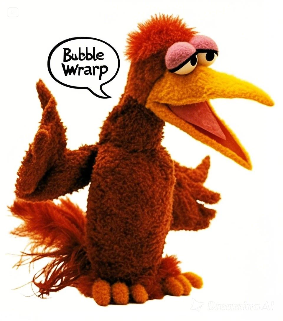 Harvey Bird Says Bubble Wrap by The Muppet Birds - Official Channel ...