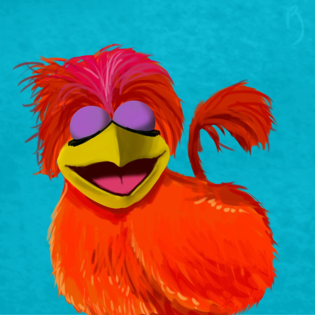Ohreally Bird Puppet by abceasy (DeviantArt stuff) | Fan art Fun Wiki ...