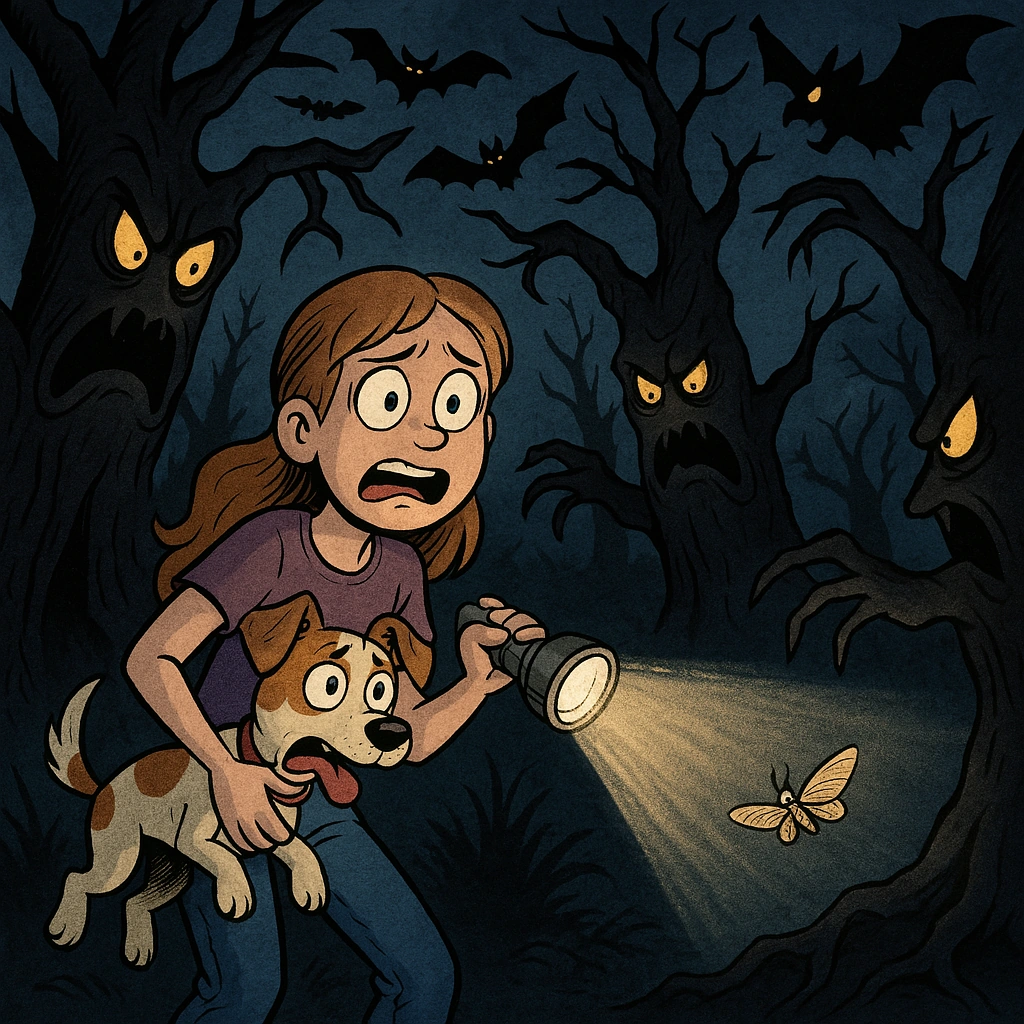 Jenn and Bueno's spooky forest adventure (adoption by Andrew Willmore ...
