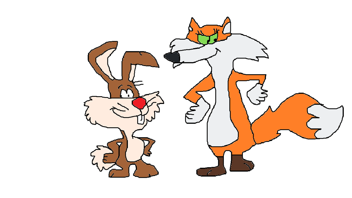Rapid Rabbit and Quick Brown Fox (art STUFF) | Fan art Fun Wiki | Fandom