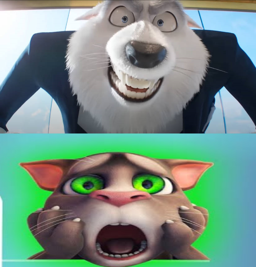 Talking Tom Scared Of Jimmy Crystals Rage By Maxiethefox2005