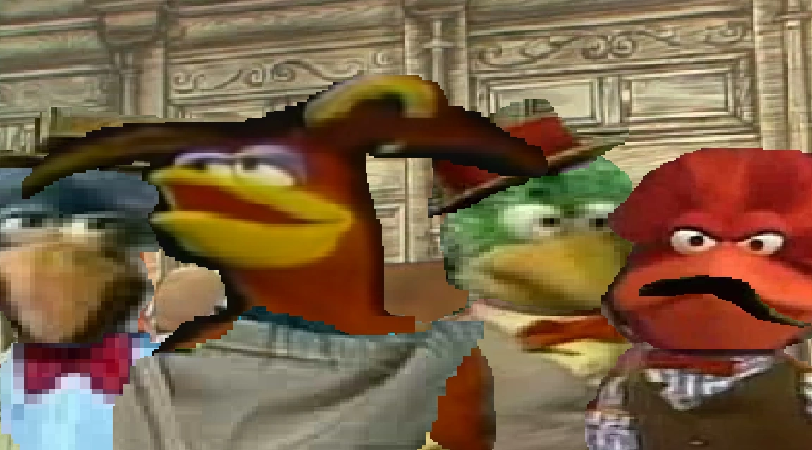 The Muppet Bird Barbershop Quartet Sing Same Different (Muppet Wiki ...