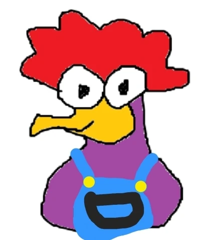 Duke Bird (Nico G) Wears Overalls | Fan art Fun Wiki | Fandom