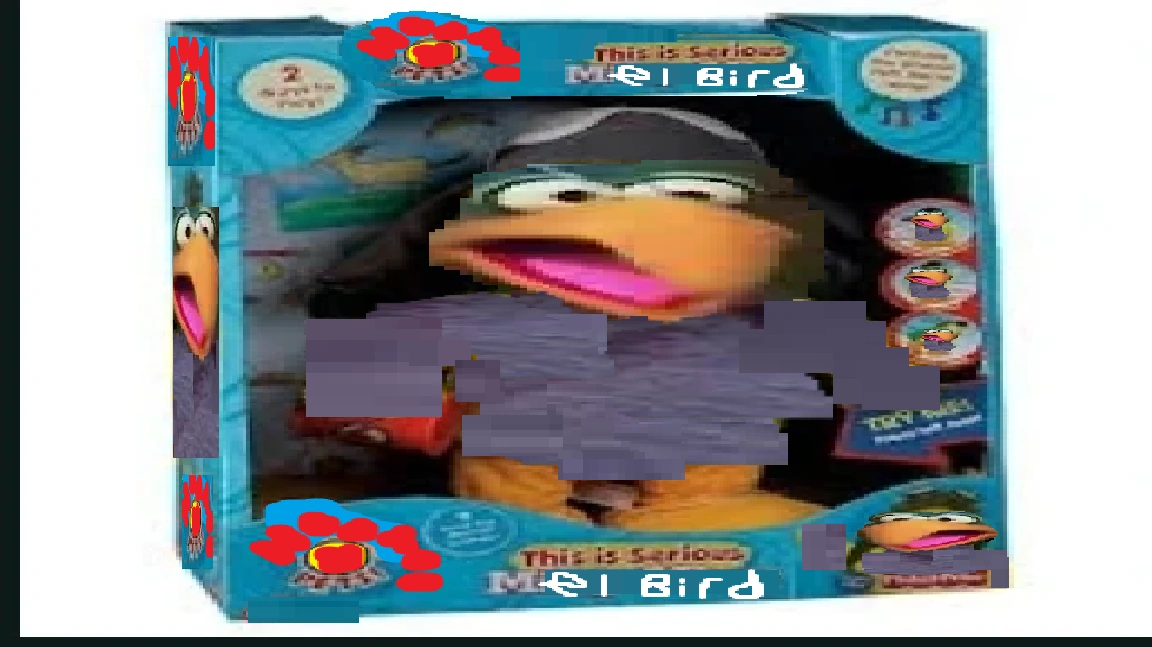 This is Serious Mel Bird | Fan art Fun Wiki | Fandom