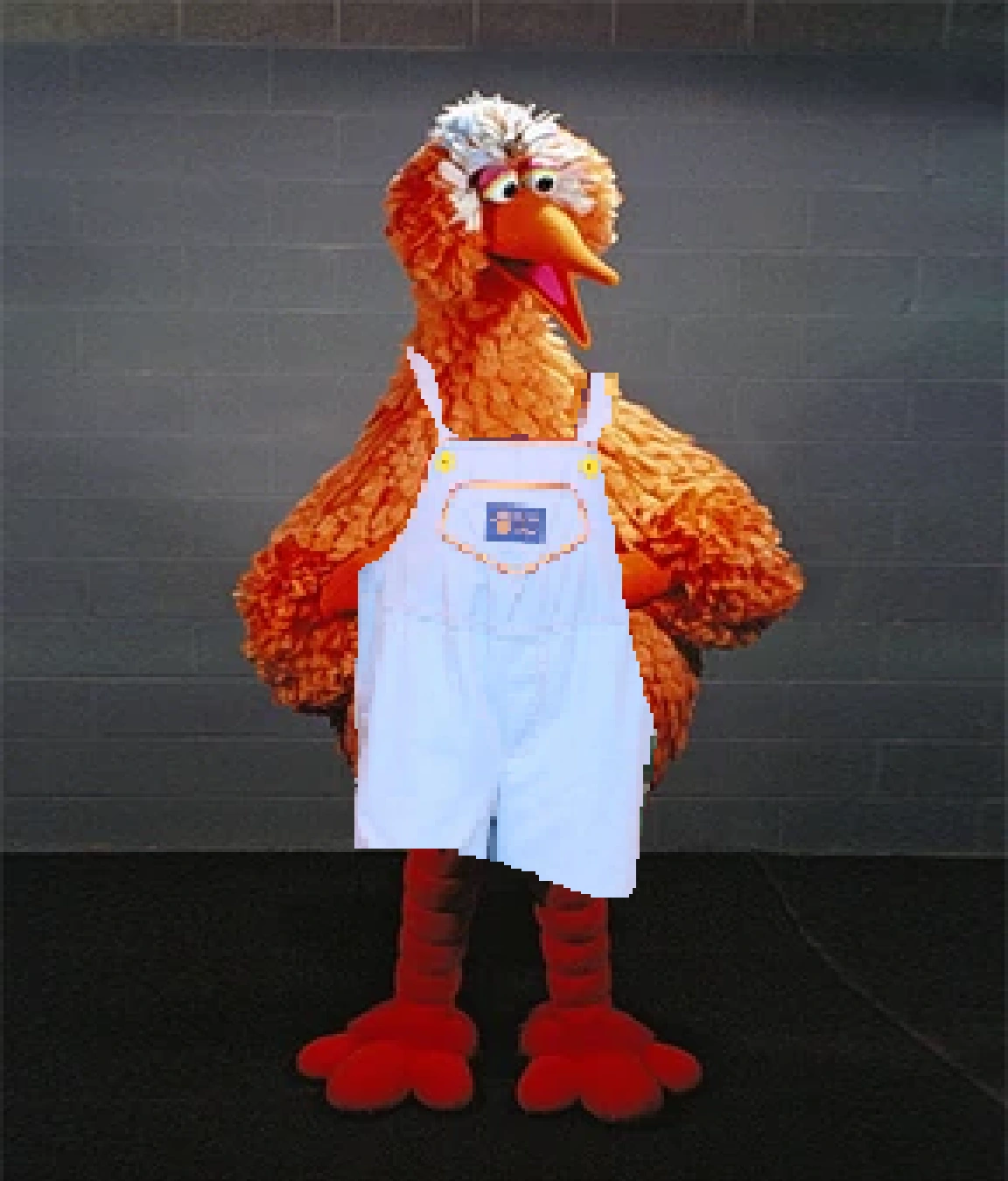 What if Poupas Wears Overalls (Muppet Wiki Stuff) | Fan art Fun Wiki ...