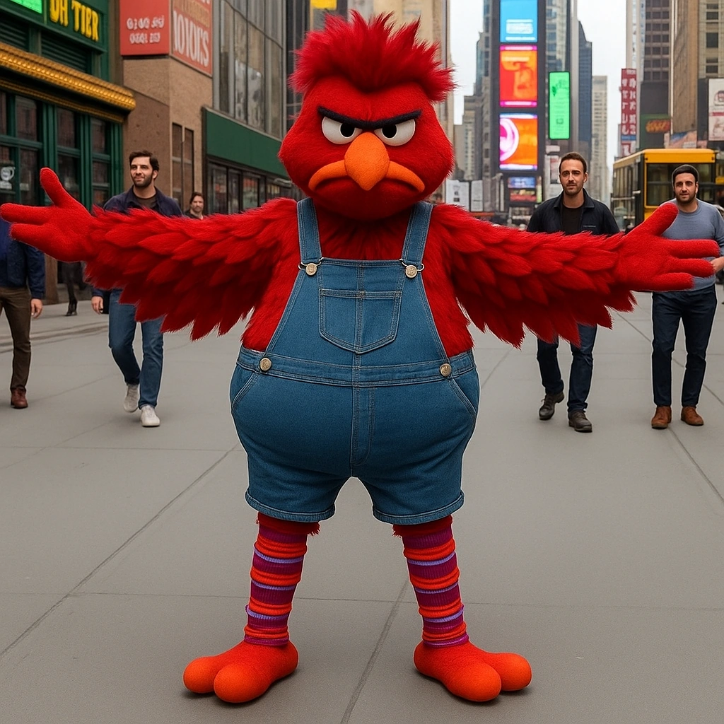 Duke Bird in Style of The Same Photo While I Eat Grilled Cheese Big ...