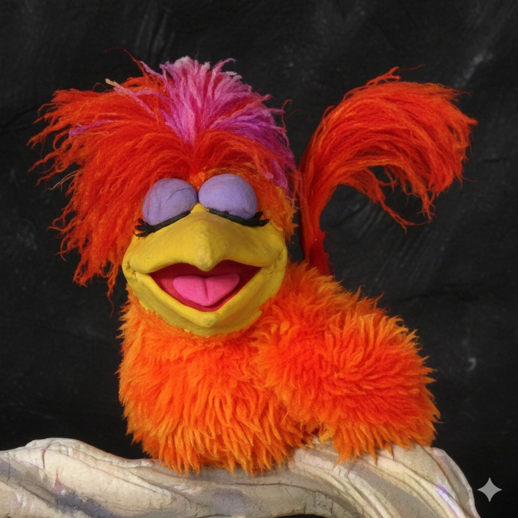 Doris Bird in claymation style (Muppet Wiki stuff) | Fan art Fun Wiki ...