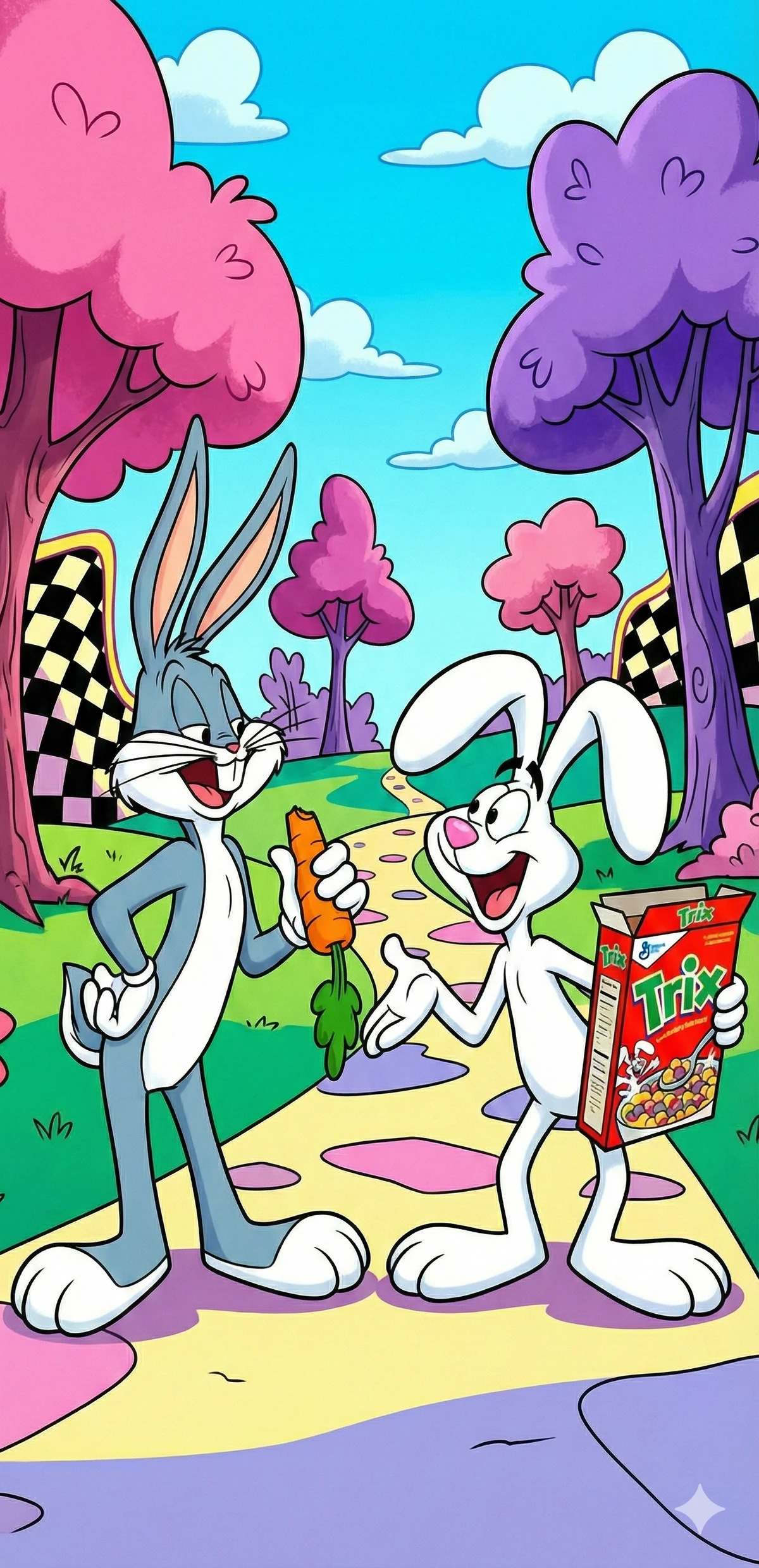 Bugs Bunny meets the Trix Rabbit (Gemini) by MaxietheFox2005 ...