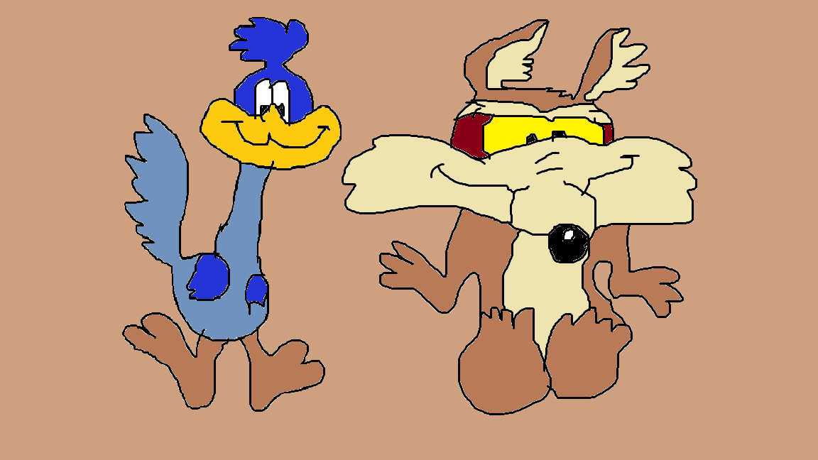 Road Runner and Wile E. Coyote's Feet by JohnRobertHall (DeviantArt ...