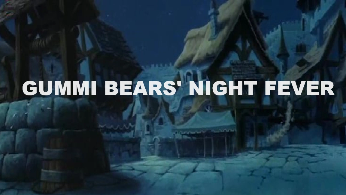 Gummi Bears' Night Fever (1987) (Classic Cartoons ideas) | Fan art Fun ...